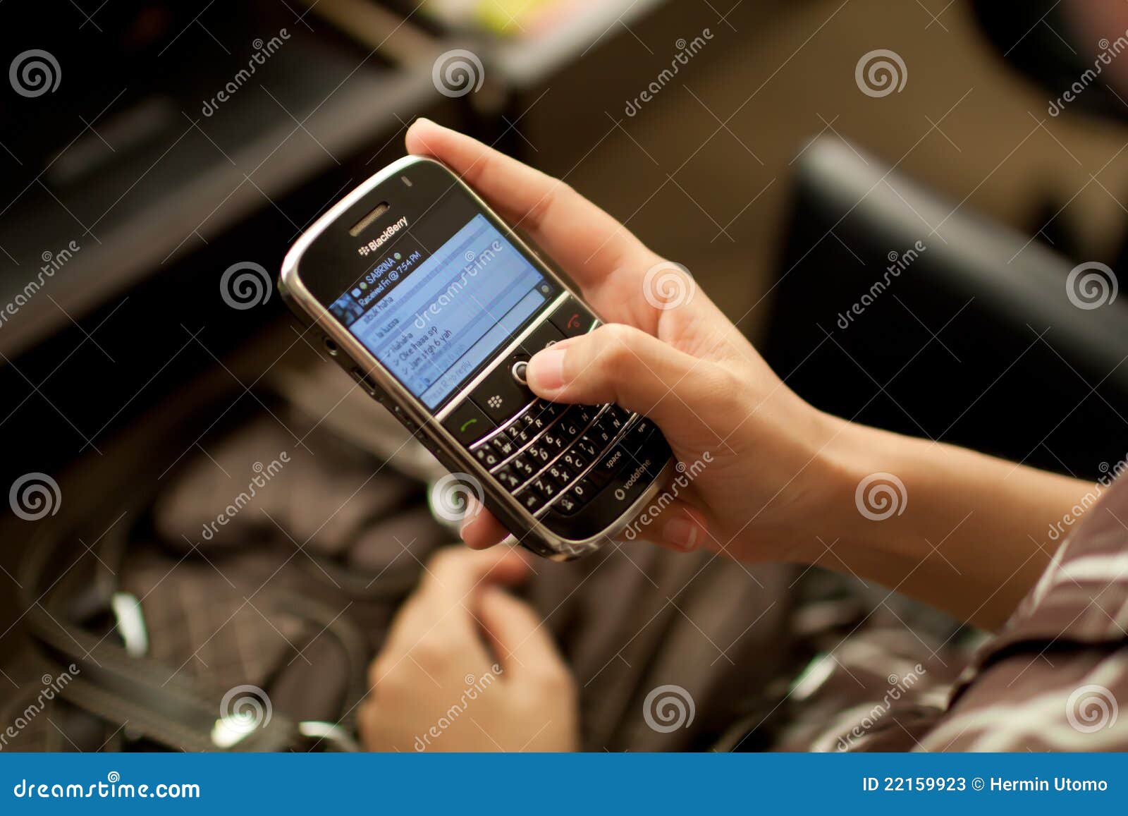 Blackberry User editorial stock photo. Image of keypad - 22159923