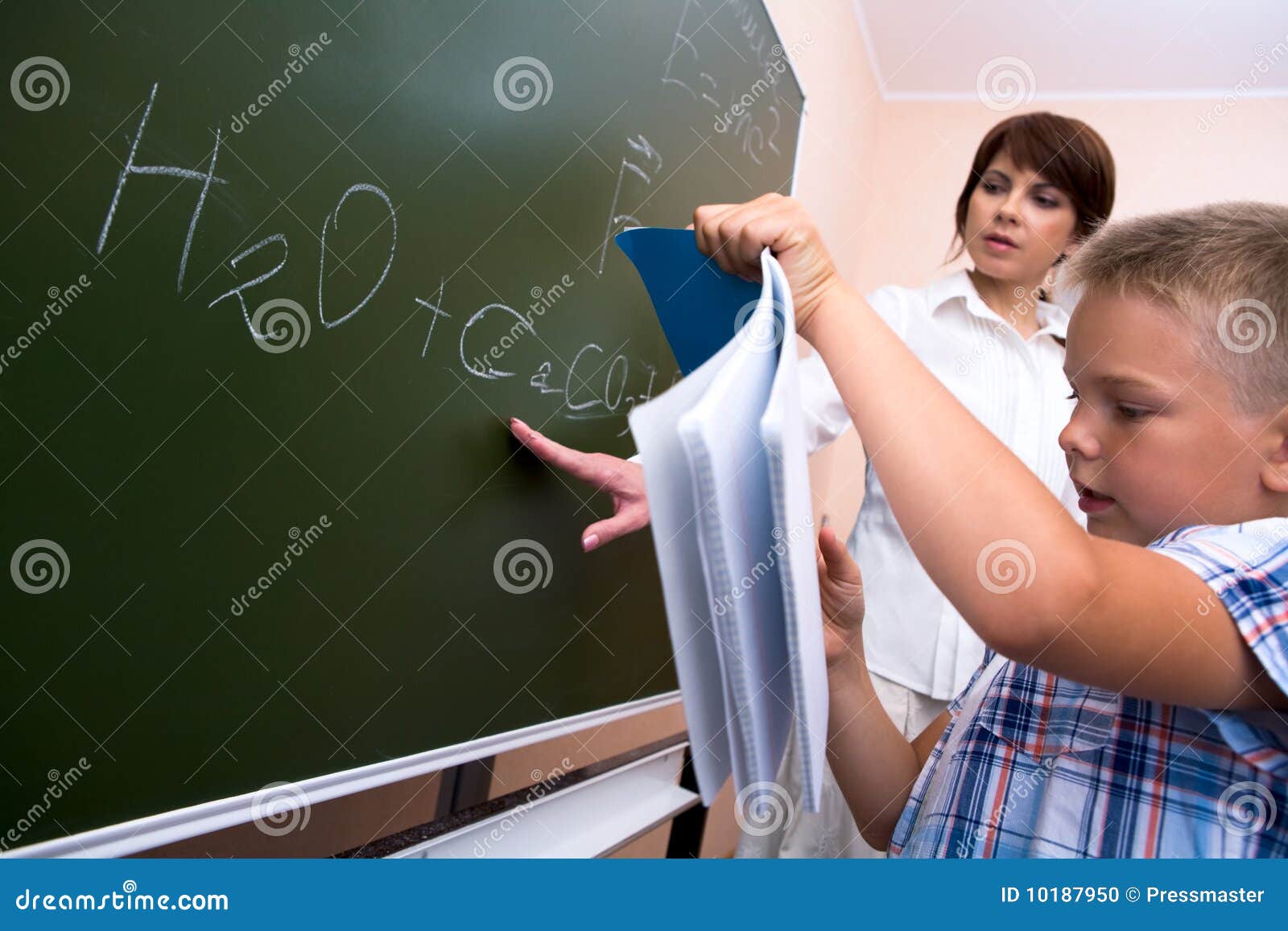 By the blackboard stock photo. Image of blackboard, lesson - 10187950