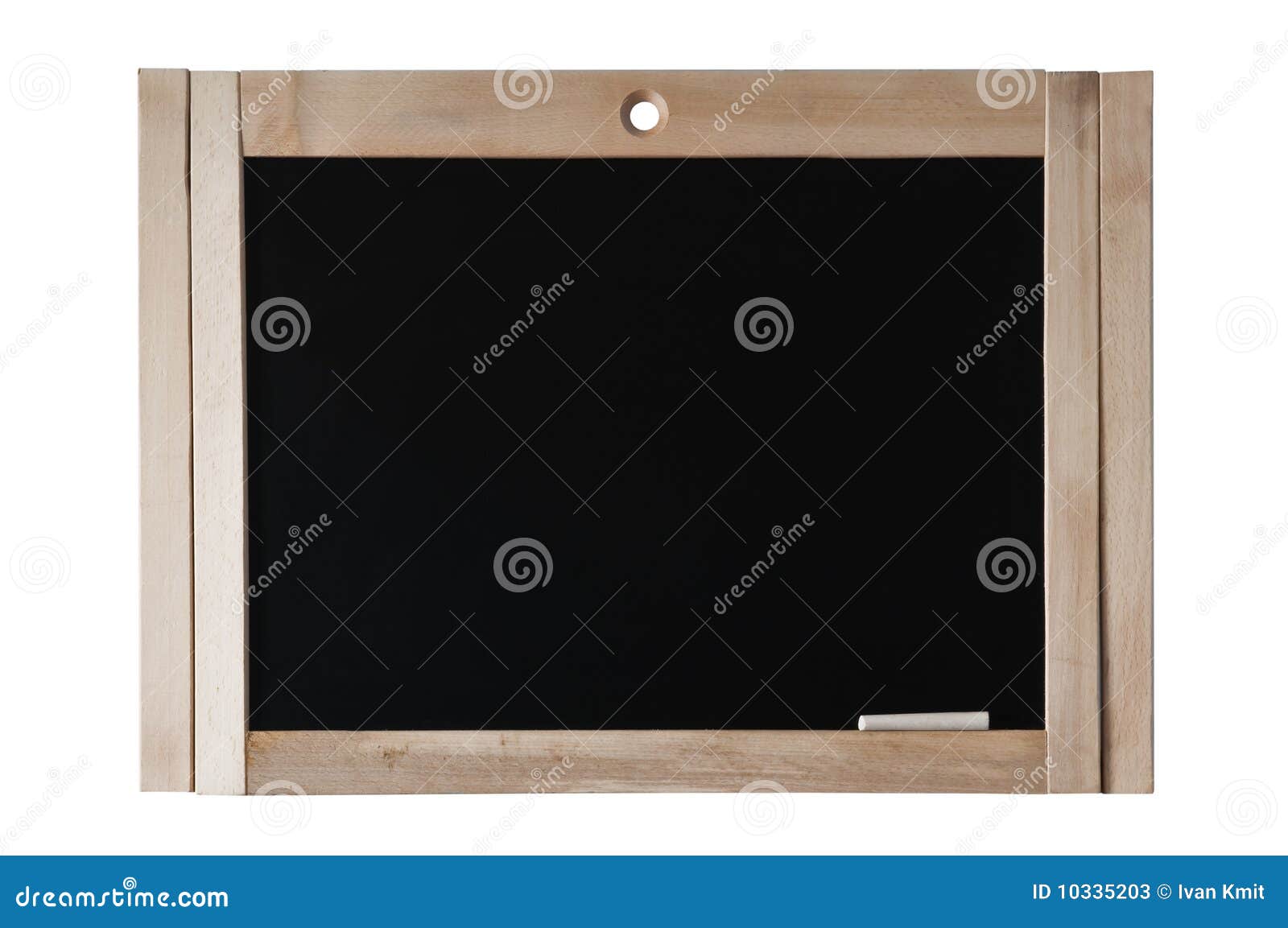 Blackboard stock image. Image of isolated, space, chalk - 10335203