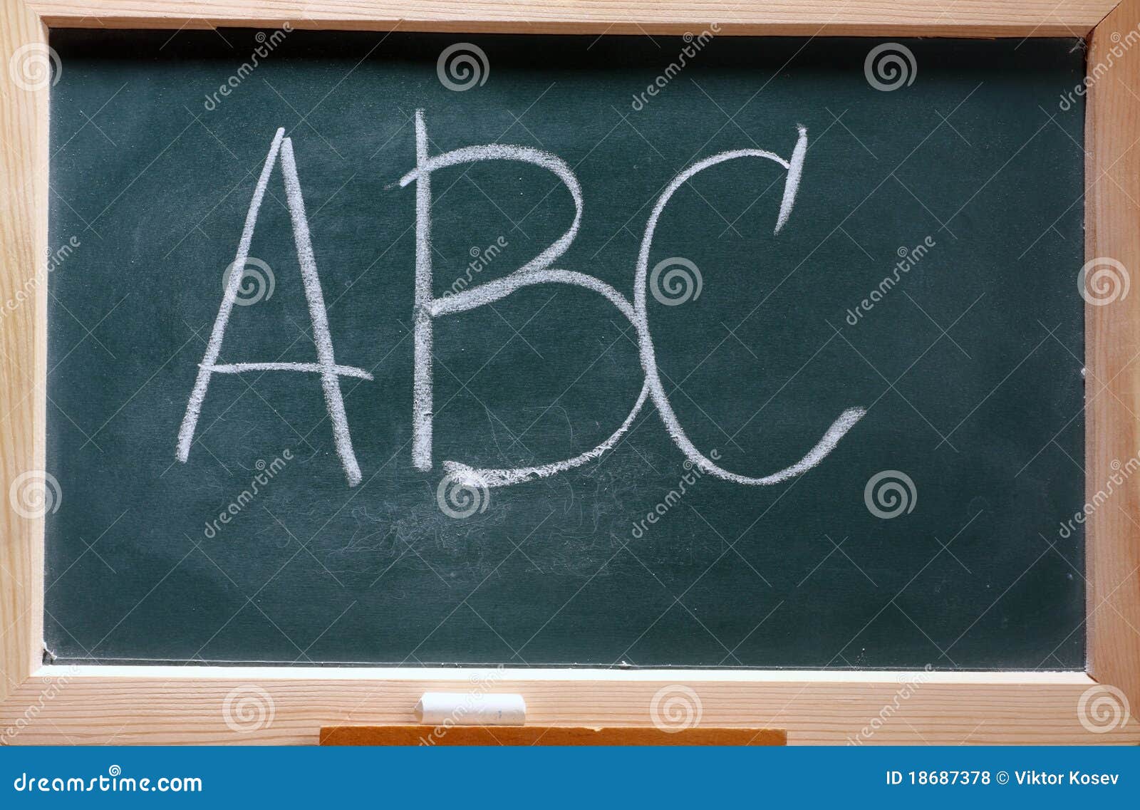 Blackboard stock photo. Image of college, class, school - 18687378