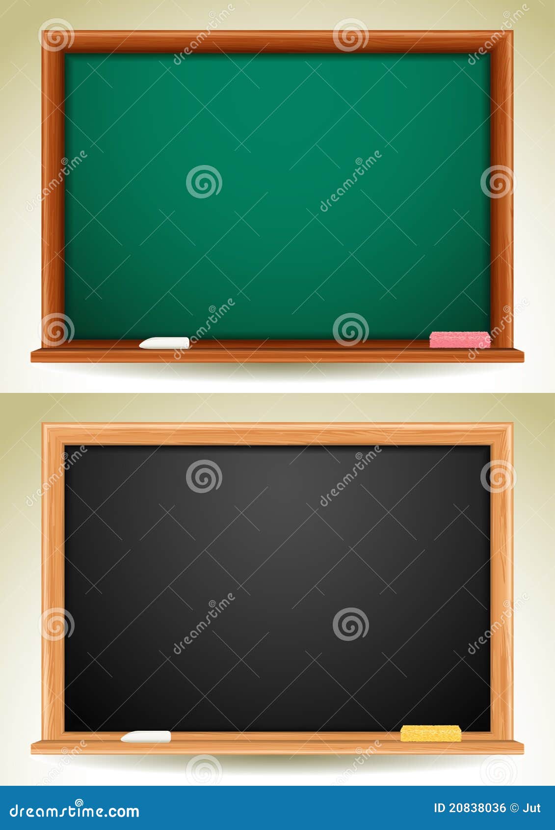 Blackboard Cartoon Vector | CartoonDealer.com #43359415