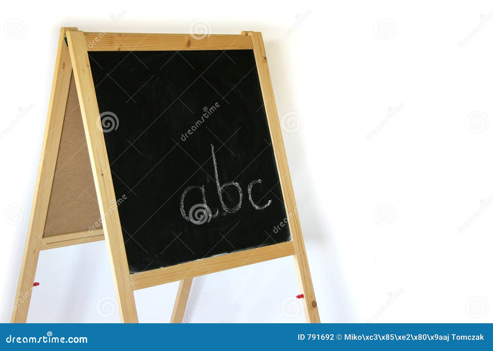 Blackboard ABC stock photo. Image of chalks, material, study - 791692