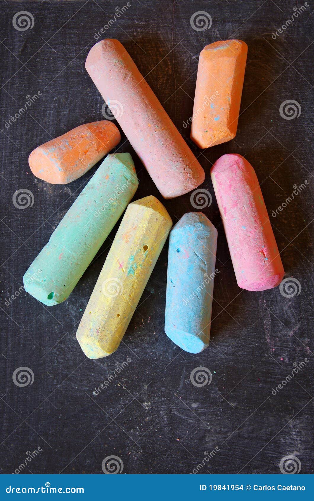 Blackboard chalk stock photo. Image of classroom, highschool - 19841954