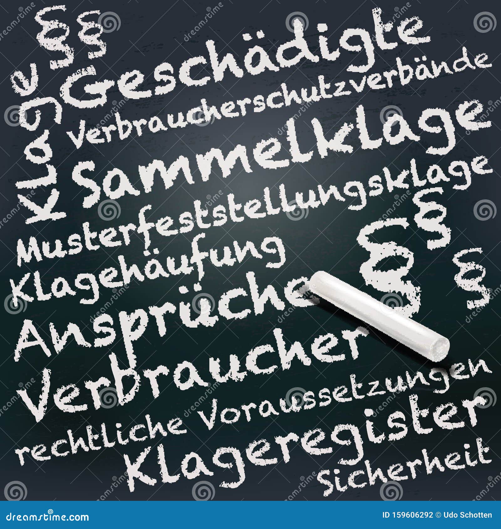 INTRODUCTION In Chalk On Wooden Menu Blackboard. Royalty-Free Stock ...