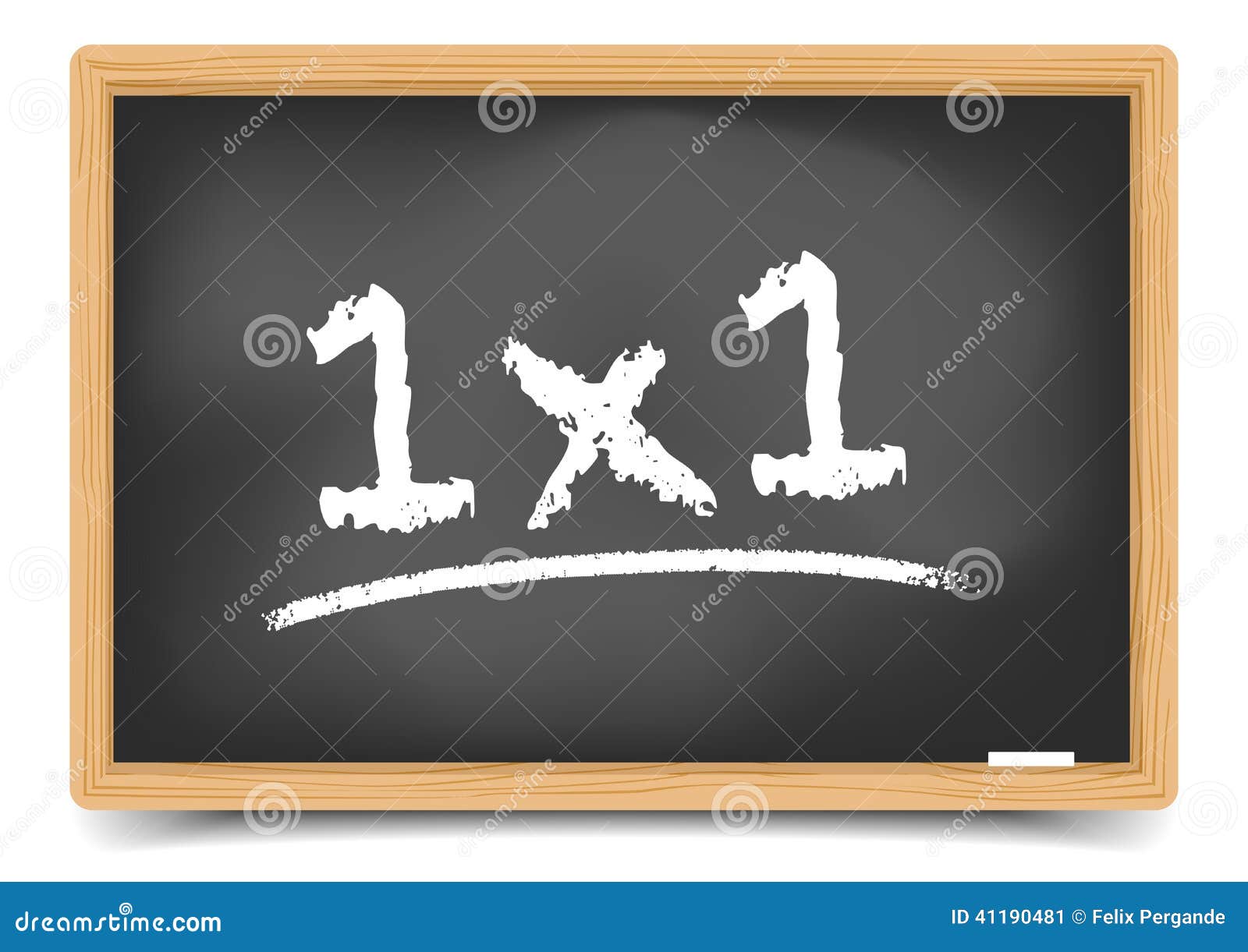 Blackboard 1x1 stock illustration. Illustration of school - 41190481