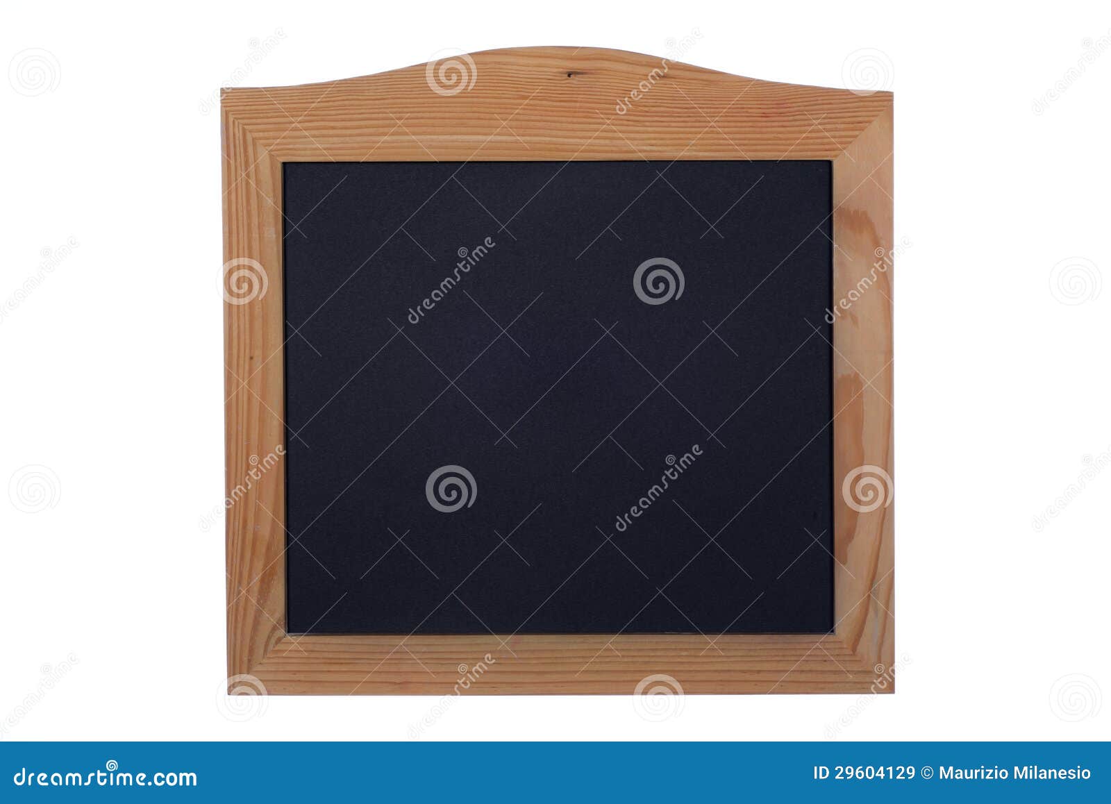 Blackboard with frame stock image. Image of business - 29604129