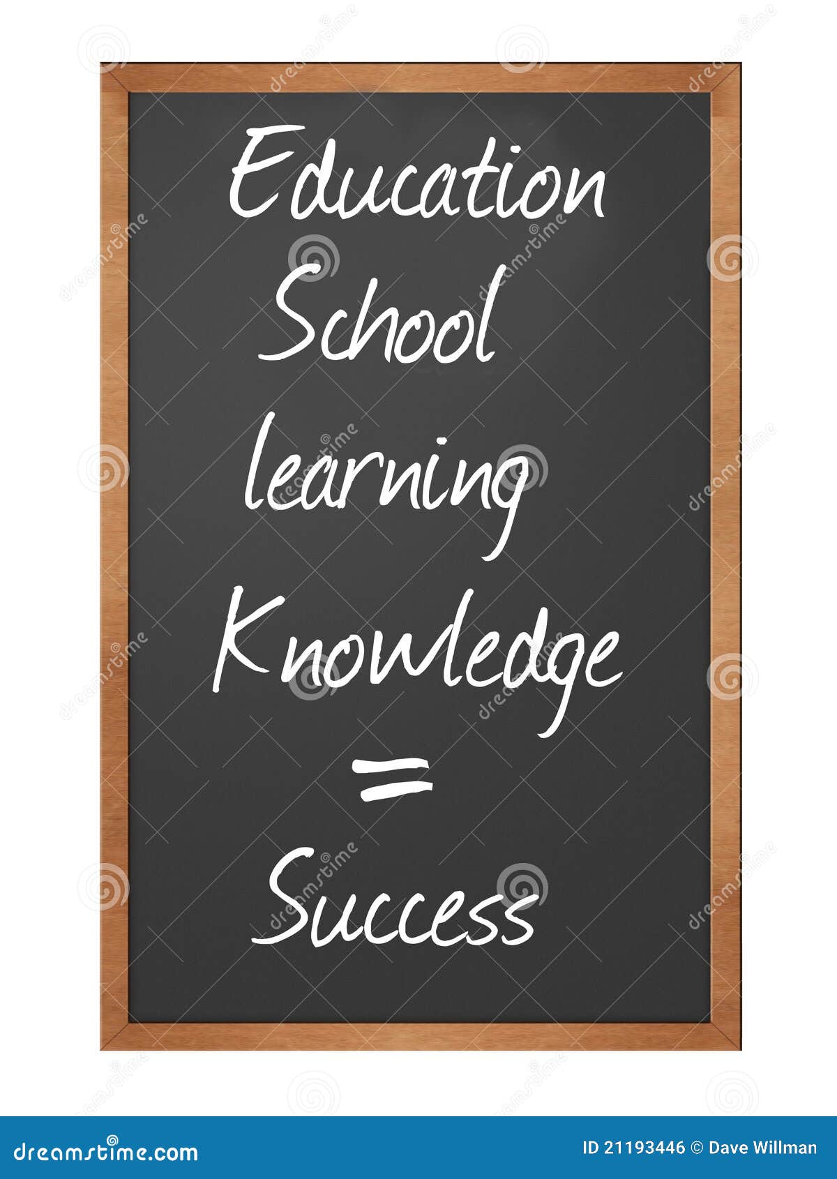 Blackboard Learning Concept Stock Illustration - Illustration of ...