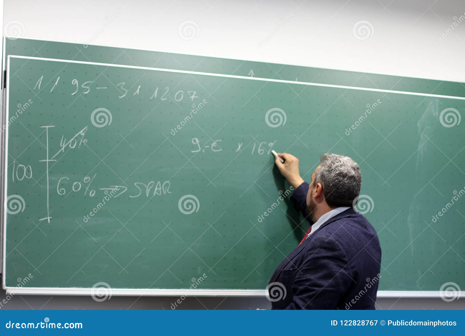 Blackboard, Lecture, Professor, Presentation Picture. Image: 122828767