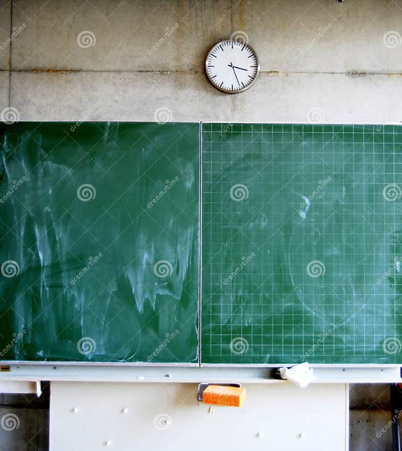 Blackboard in a school stock photo. Image of chalkboard - 9220480
