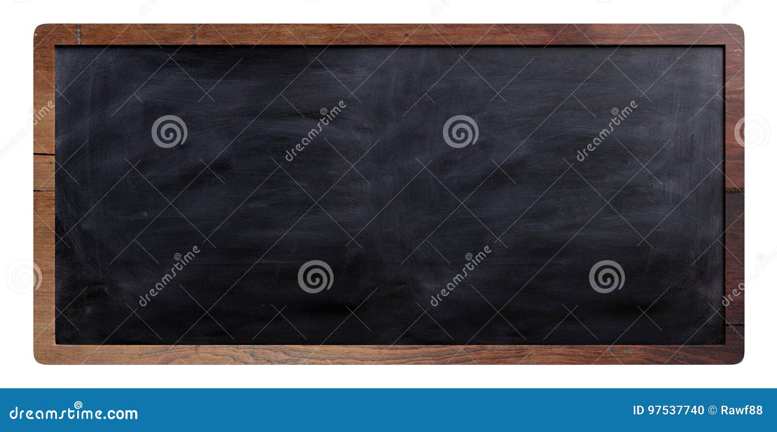 Blackboard Sign on White Background. 3d Illustration Stock Illustration ...