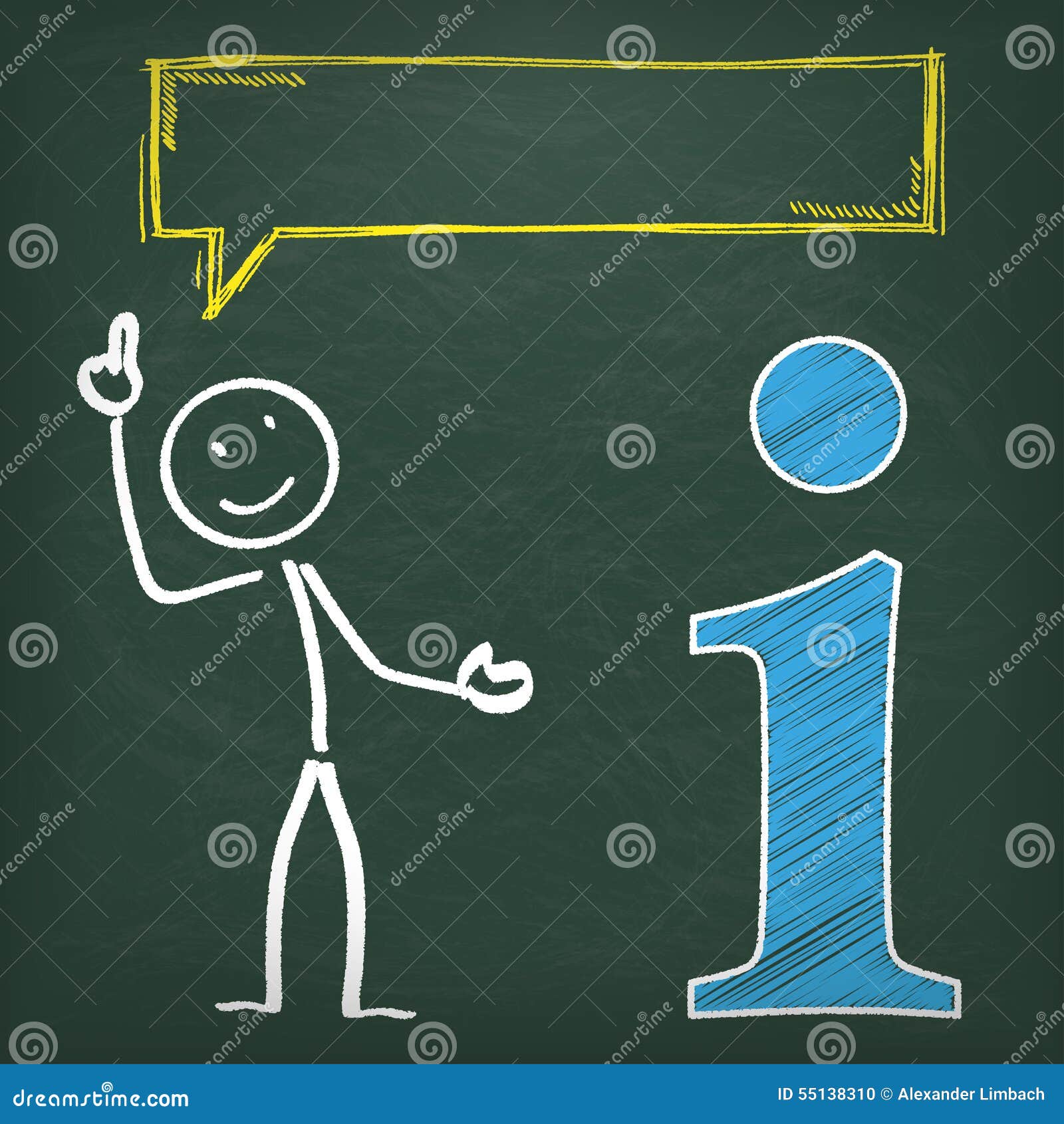 Stickman With Info Sign Cartoon Vector | CartoonDealer.com #81731777