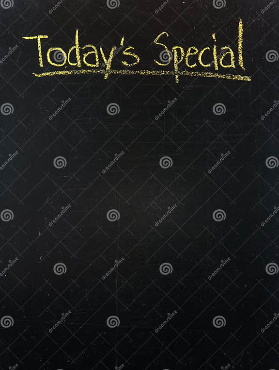 Blackboard today special stock image. Image of education - 27906695