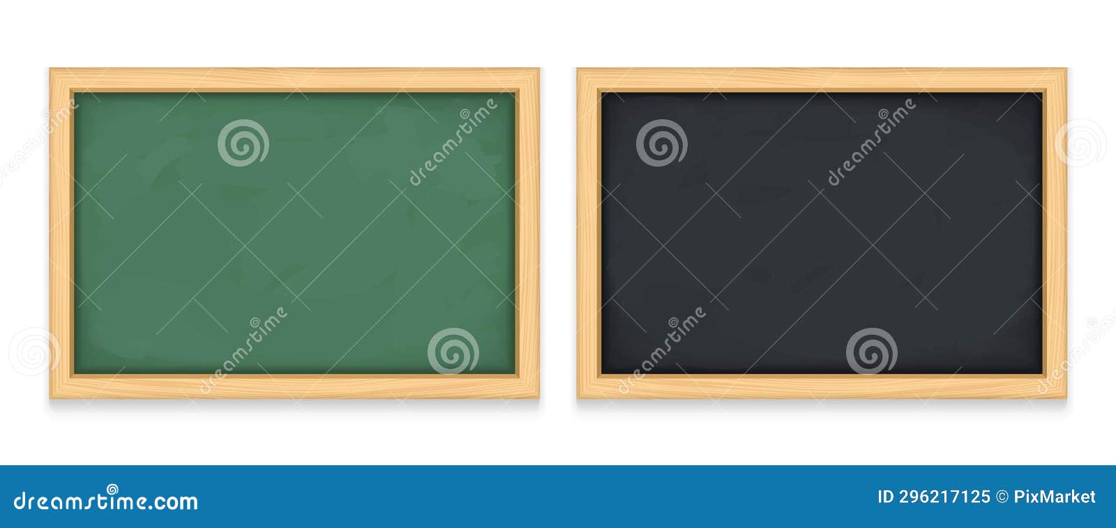 Blackboards stock illustration. Illustration of learning - 296217125