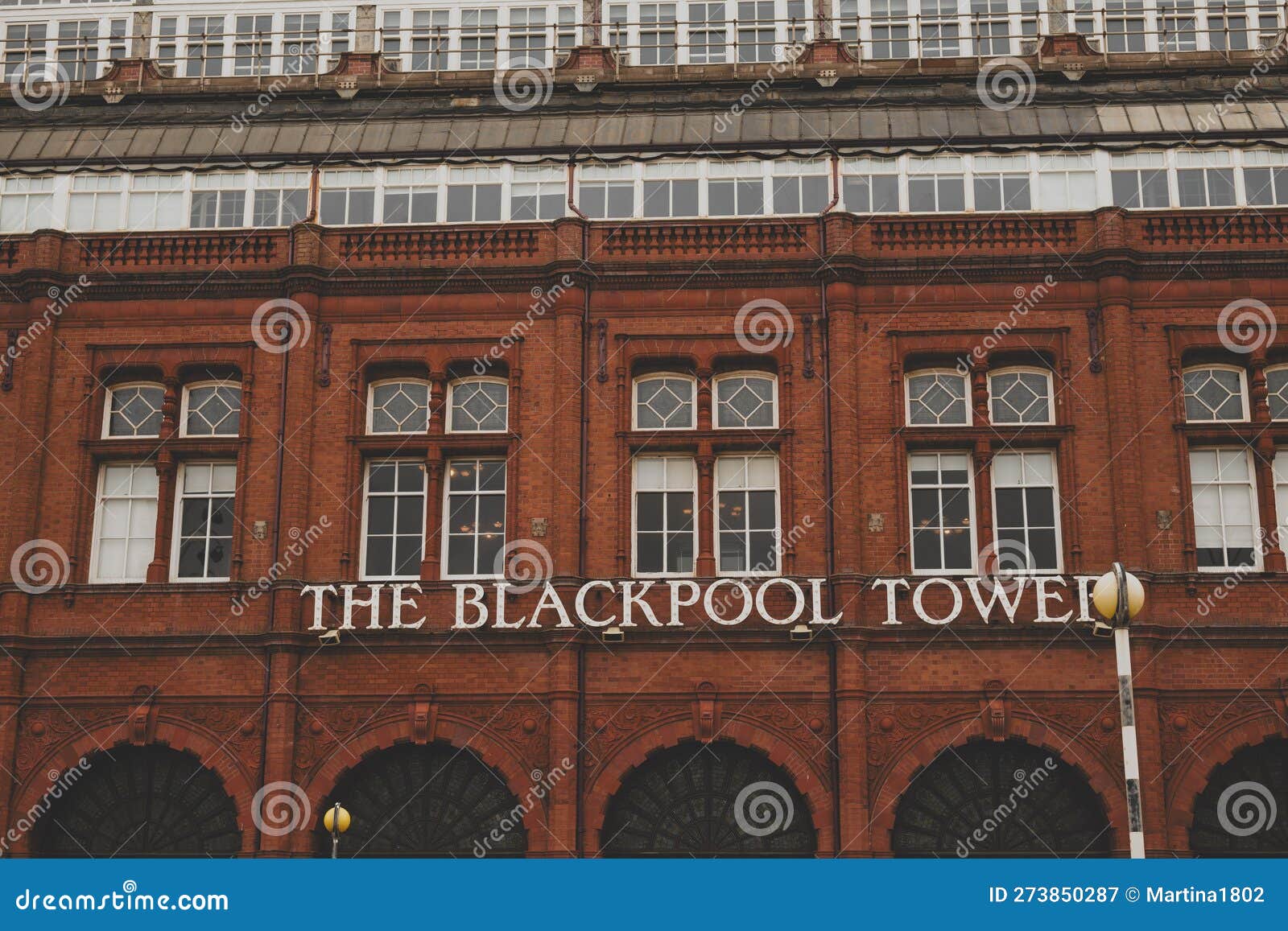 Blackbool Tower Building in Blackpool England Editorial Photography ...