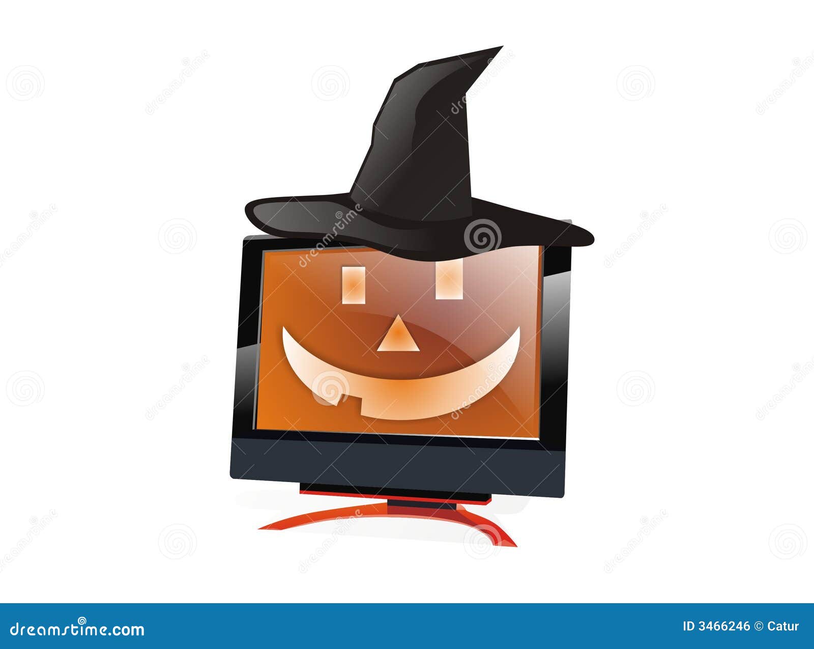 Halloween Lcd Monitor Stock Illustrations – 19 Halloween Lcd Monitor ...