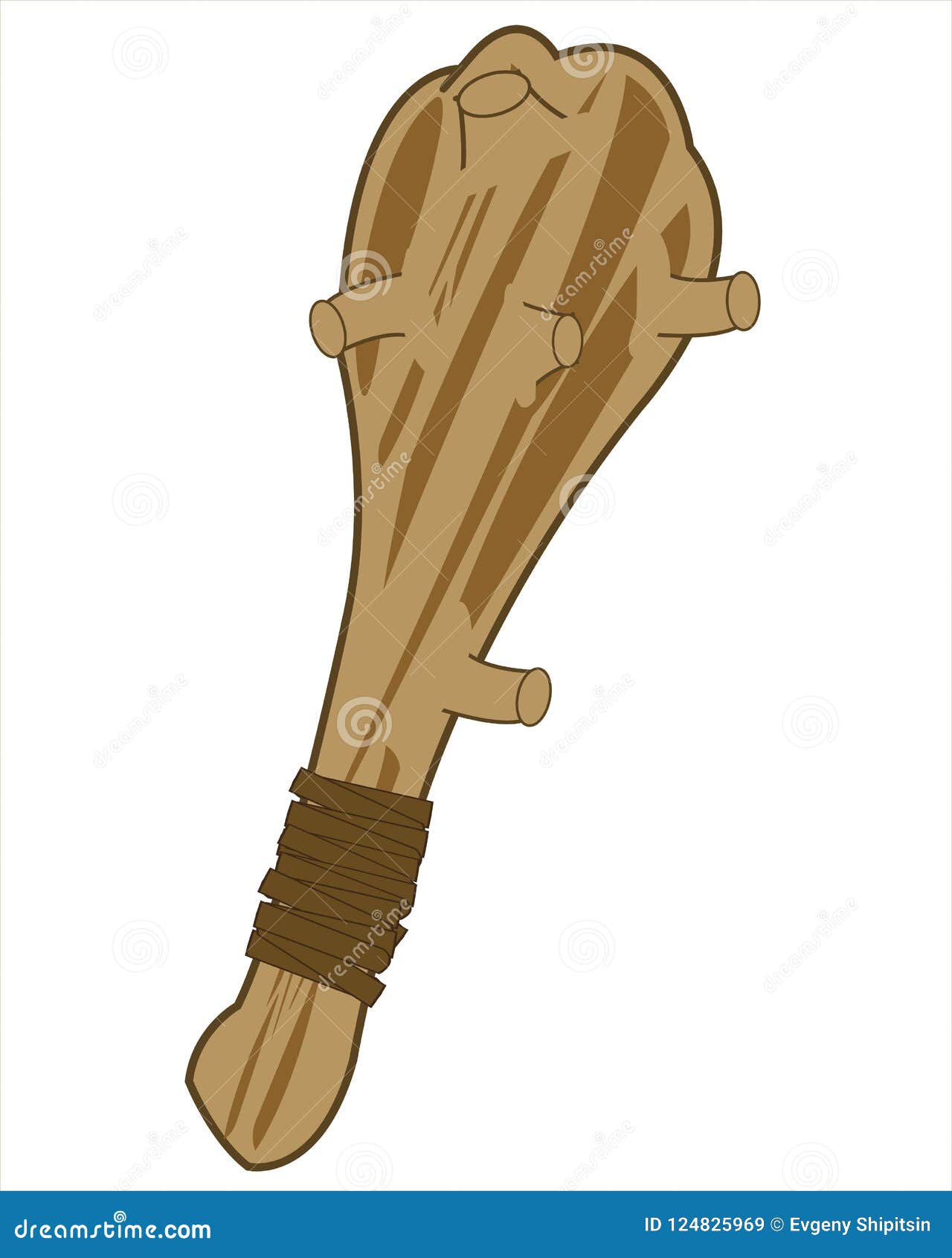 Blackjack of the Ancient Person on White Background is Insulated Stock ...