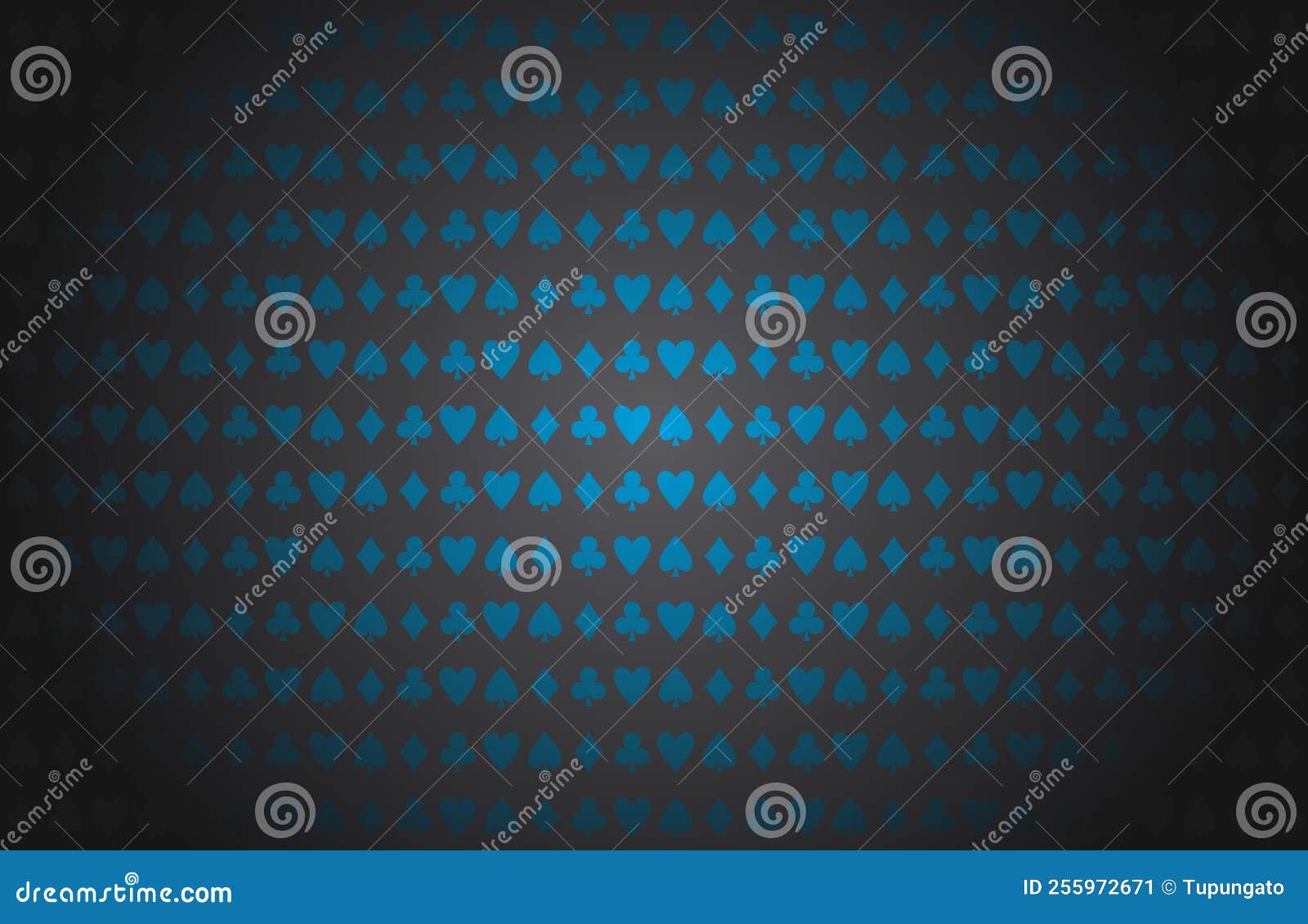 Blackjack Table Isolated On White Background Royalty-Free Cartoon ...