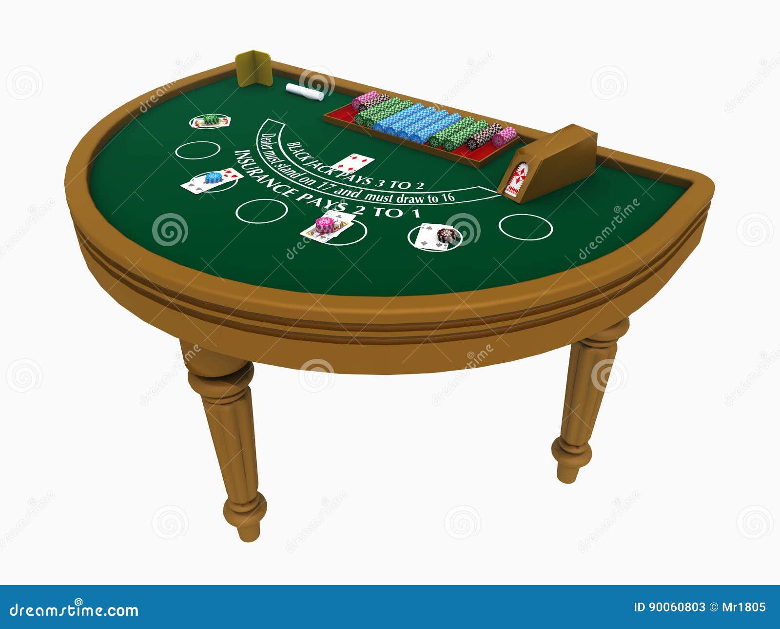 Blackjack Table Wallpaper