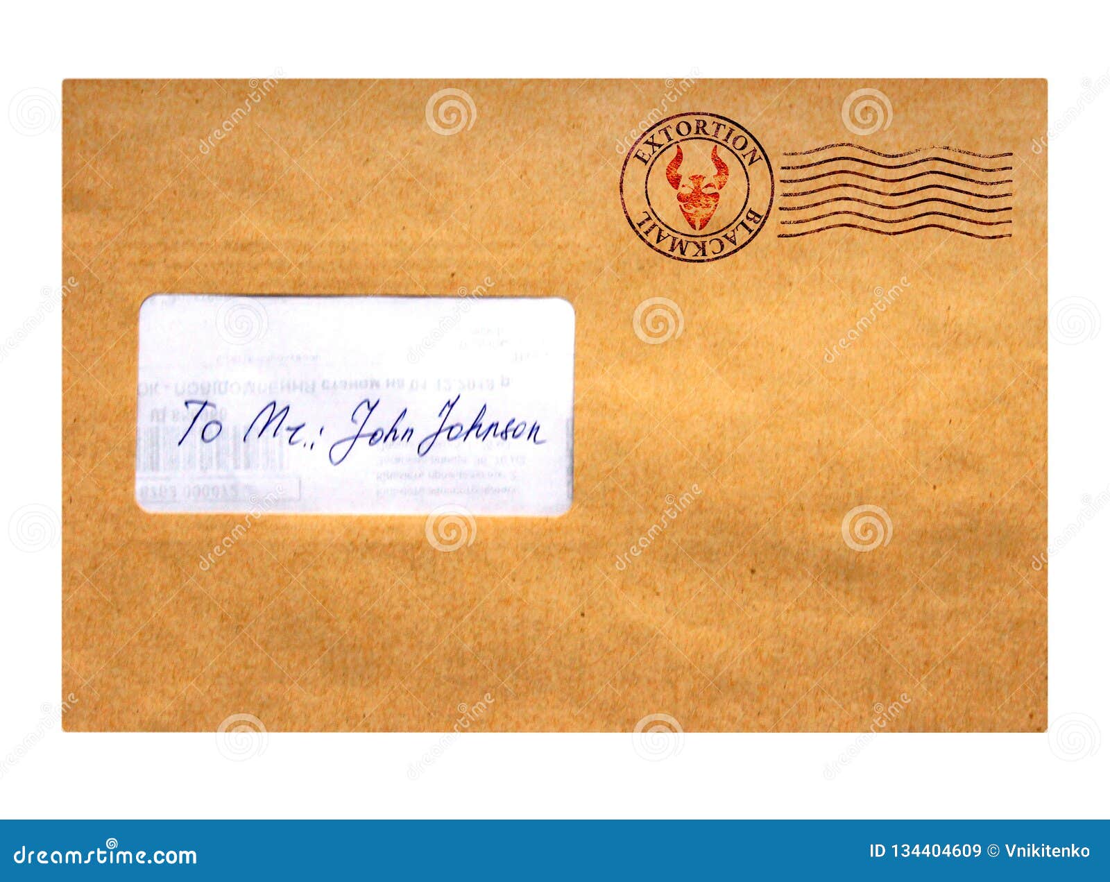 Blackmail for extortion stock image. Image of letter - 134404609