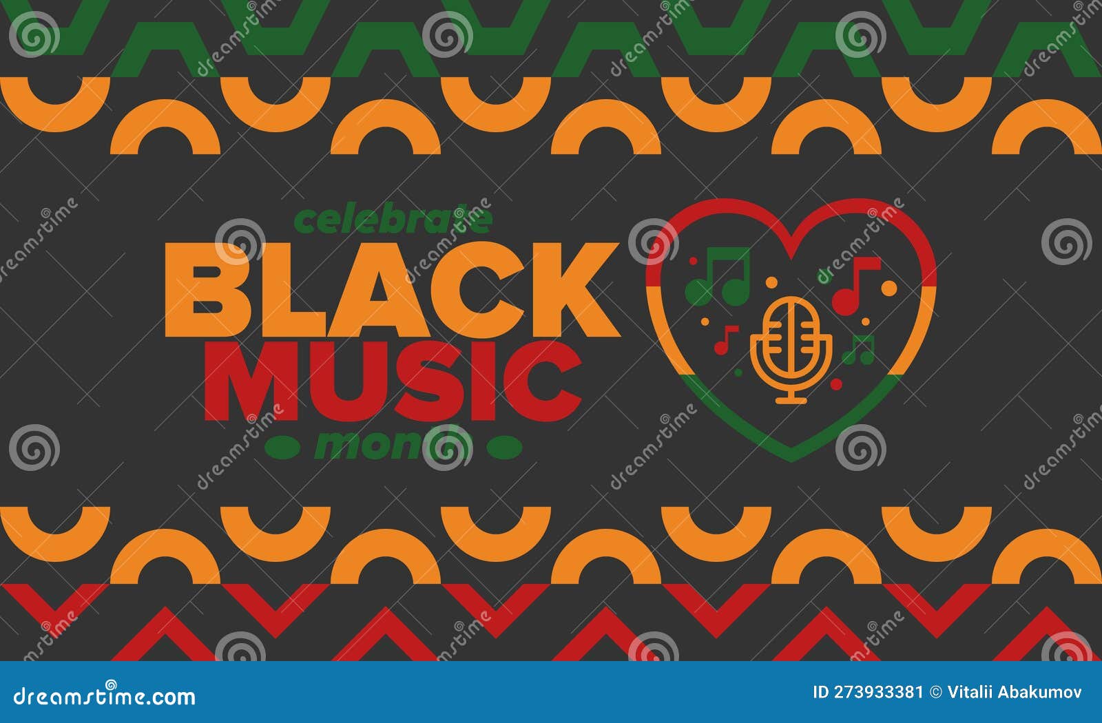 Black Music Month in June. African-American Music Appreciation Month ...