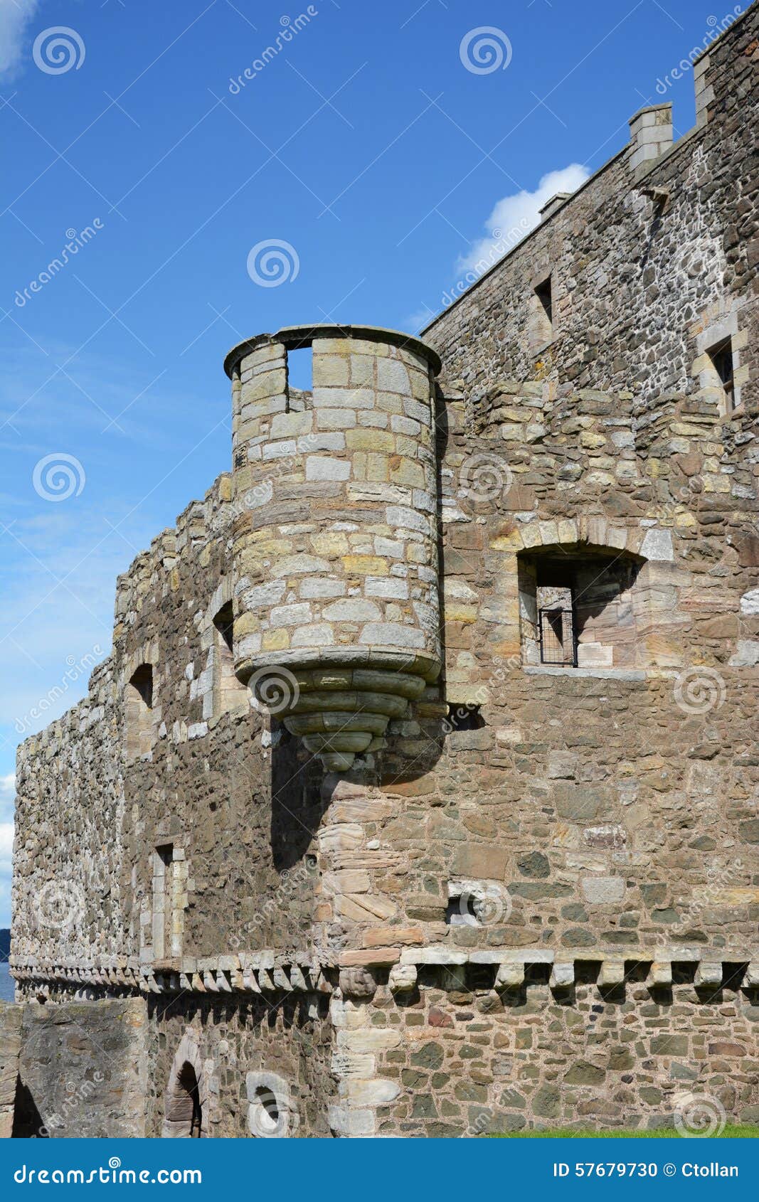 Blackness Castle stock photo. Image of architecture, europe - 57679730