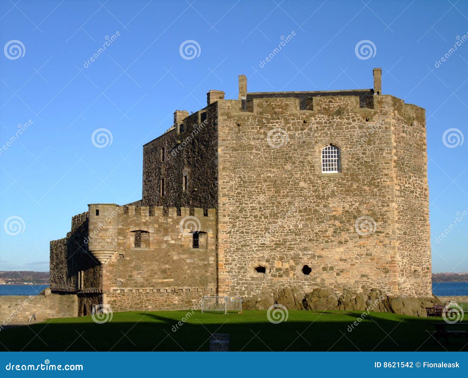 Blackness Castle, Near Edinburgh, Scotland Stock Photo - Image of ...