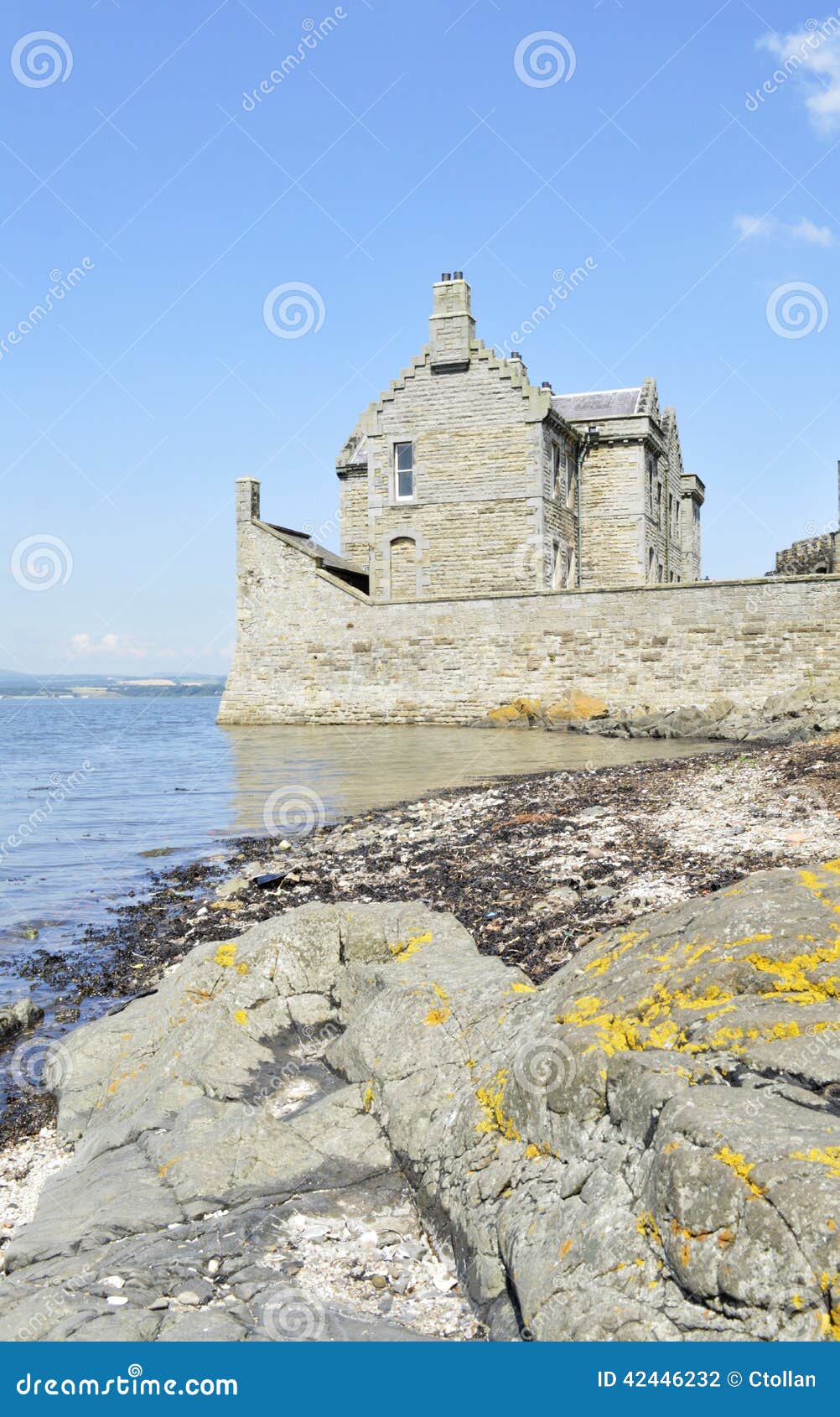 Blackness Castle stock photo. Image of latvian, fort - 42446232