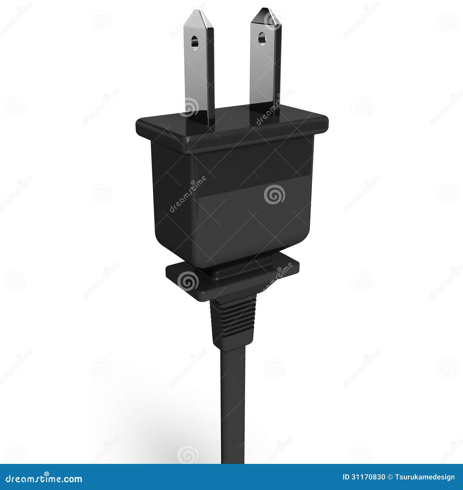 BlackPlug stock illustration. Illustration of electric - 31170830