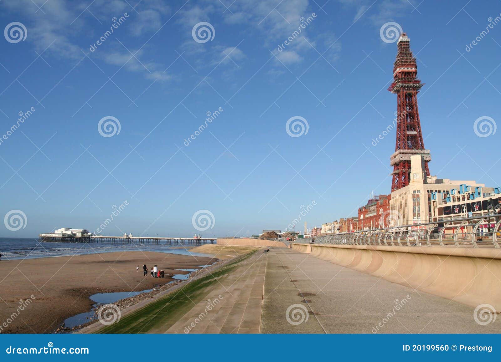 Blackpool. stock photo. Image of resort, irish, vacation - 20199560