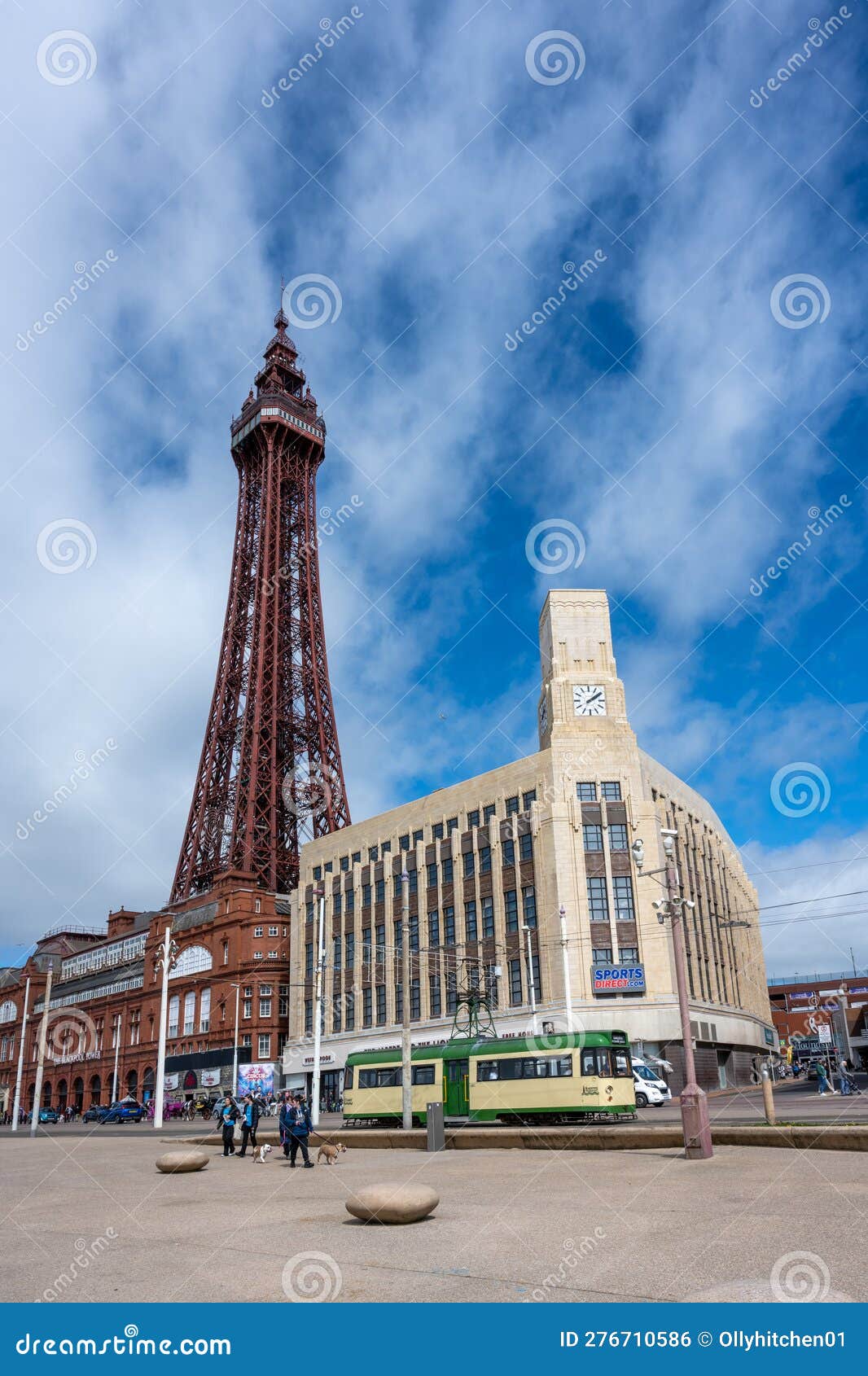 BLACKPOOL MAY 1 2023: Blackpool S World Famous Tower with a Heritage ...