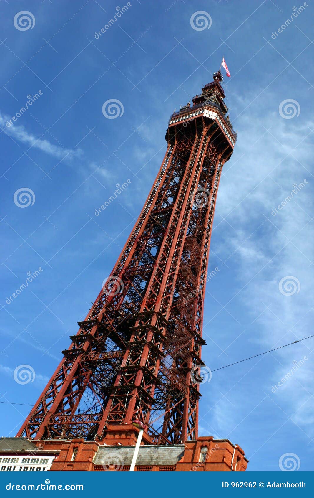 Blackpool Tower Restoration Royalty-Free Stock Photo | CartoonDealer ...