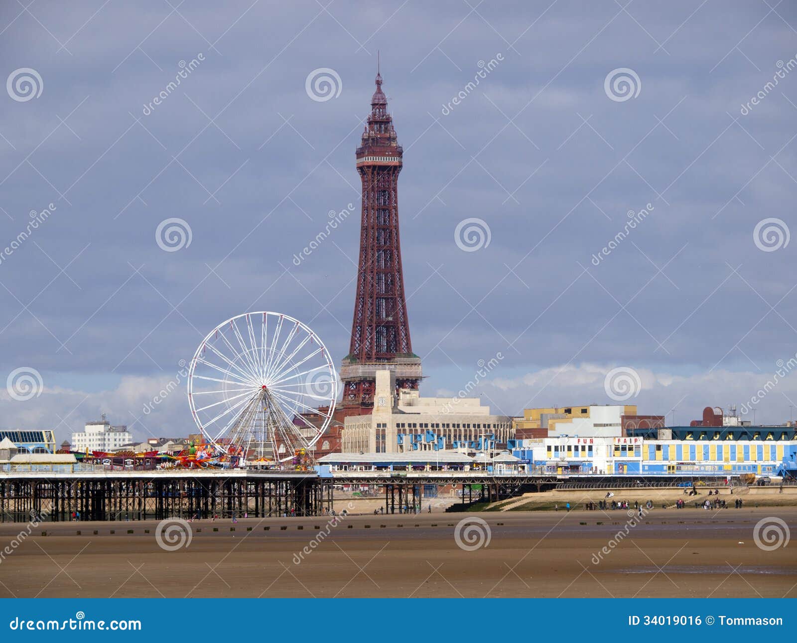 Blackpool Tower Royalty-Free Stock Photo | CartoonDealer.com #20353287