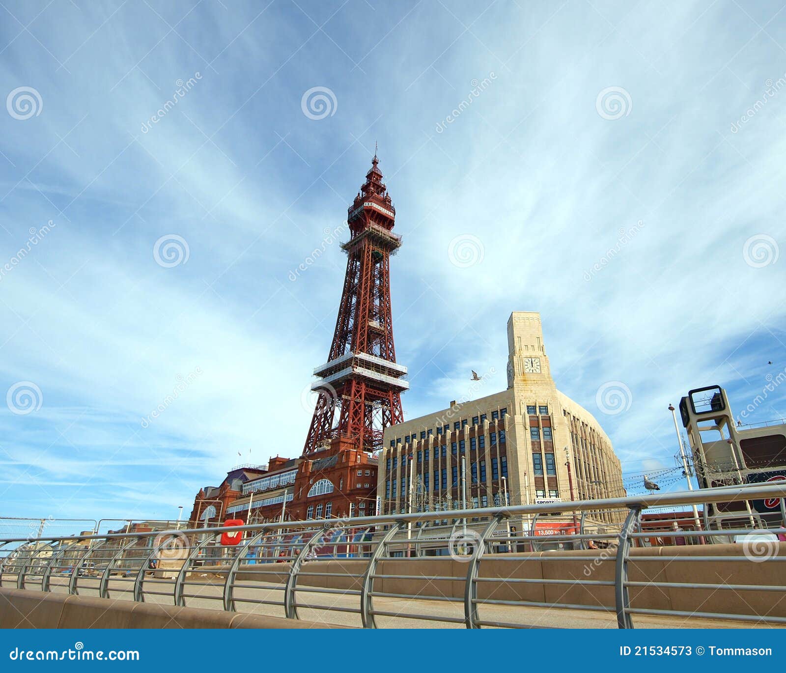 Blackpool Tower Restoration Stock Image - Image of building, blackpool ...