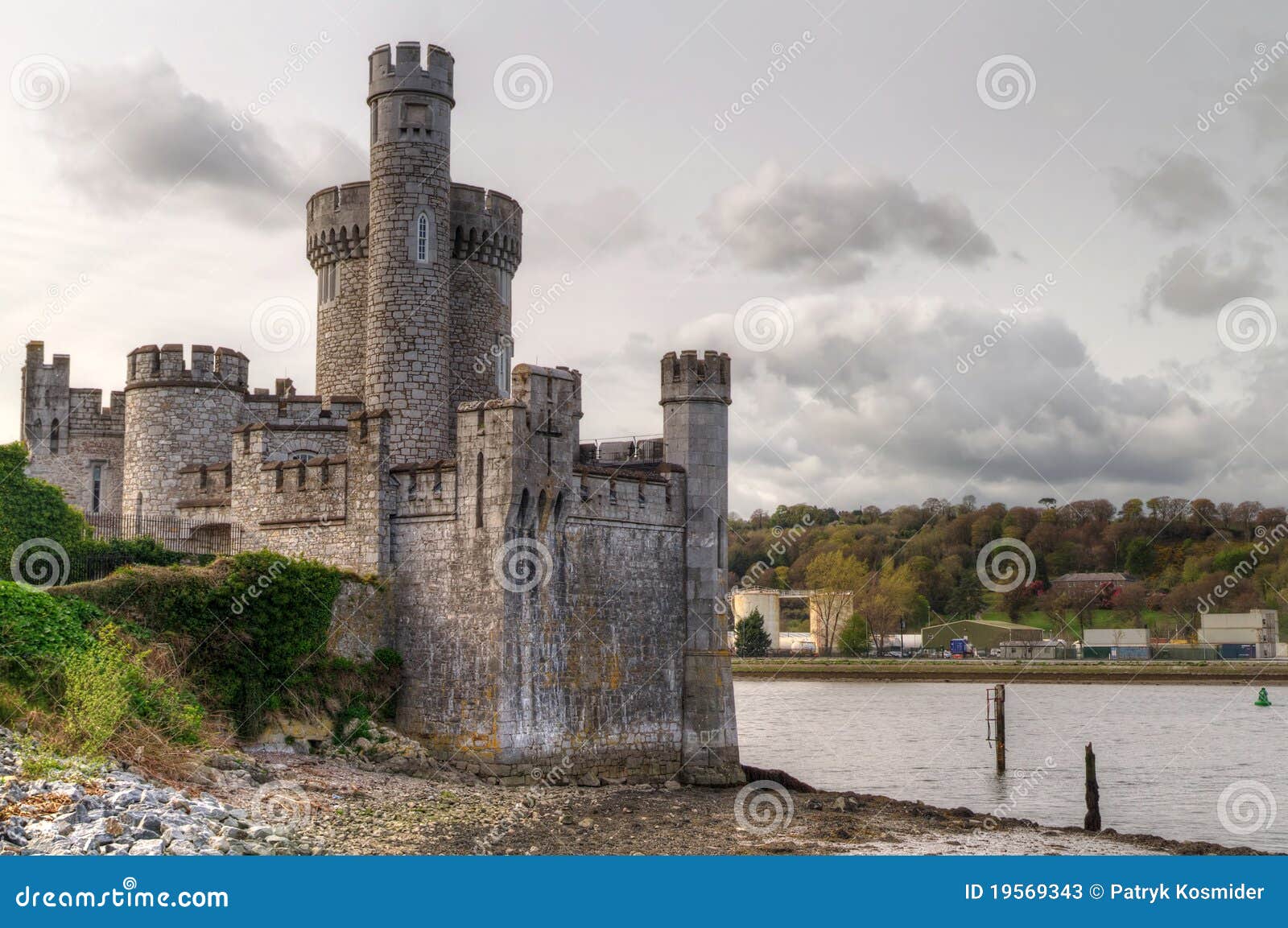 Blackrock Castle in Cork stock image. Image of battlements - 19569343