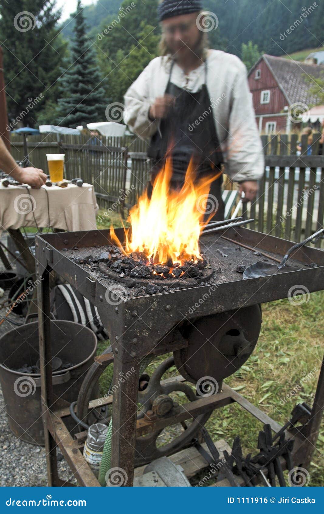 Blacksmith stock photo. Image of smiths, forger, tools - 1111916