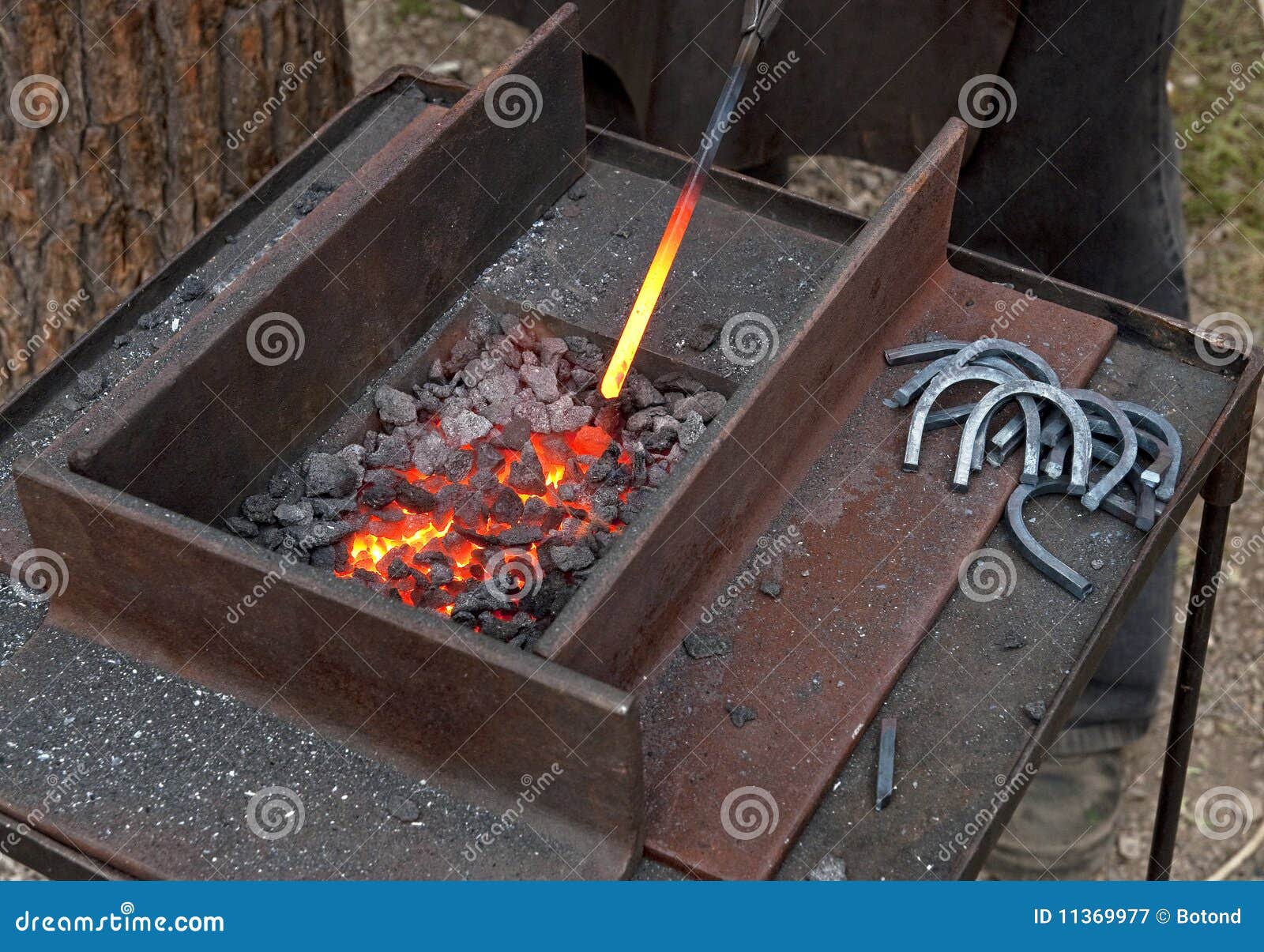Blacksmith stock image. Image of work, hard, horse, occupation - 11369977