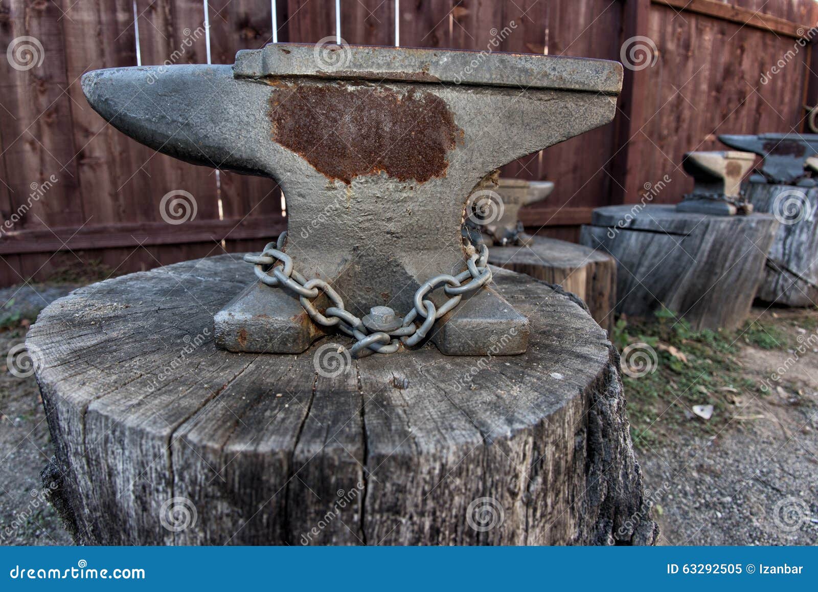 Blacksmith Anvil Close Up Detail Stock Image - Image of heavy, forge ...