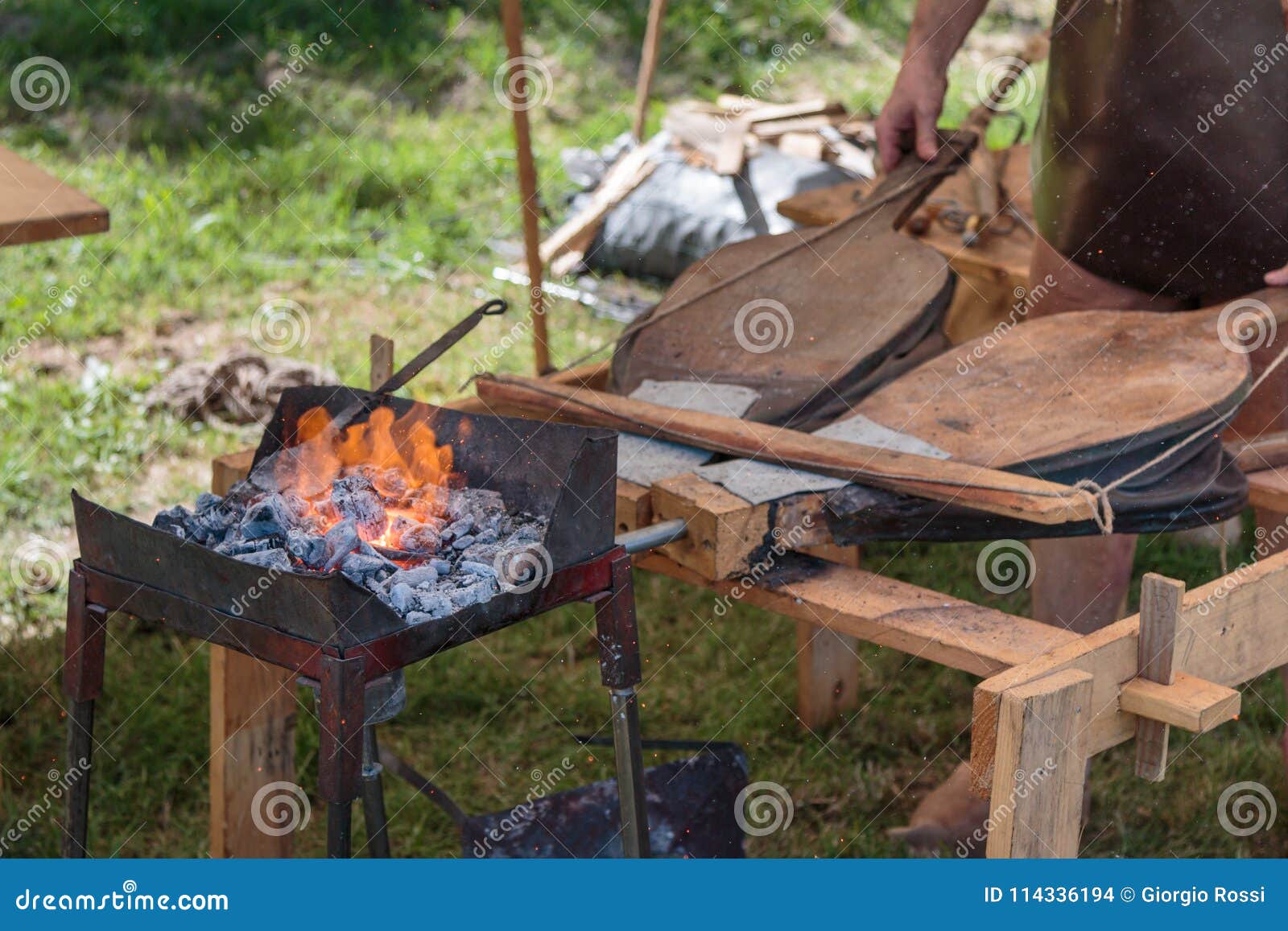 Old Blacksmith Bellows Royalty-Free Stock Photography | CartoonDealer ...