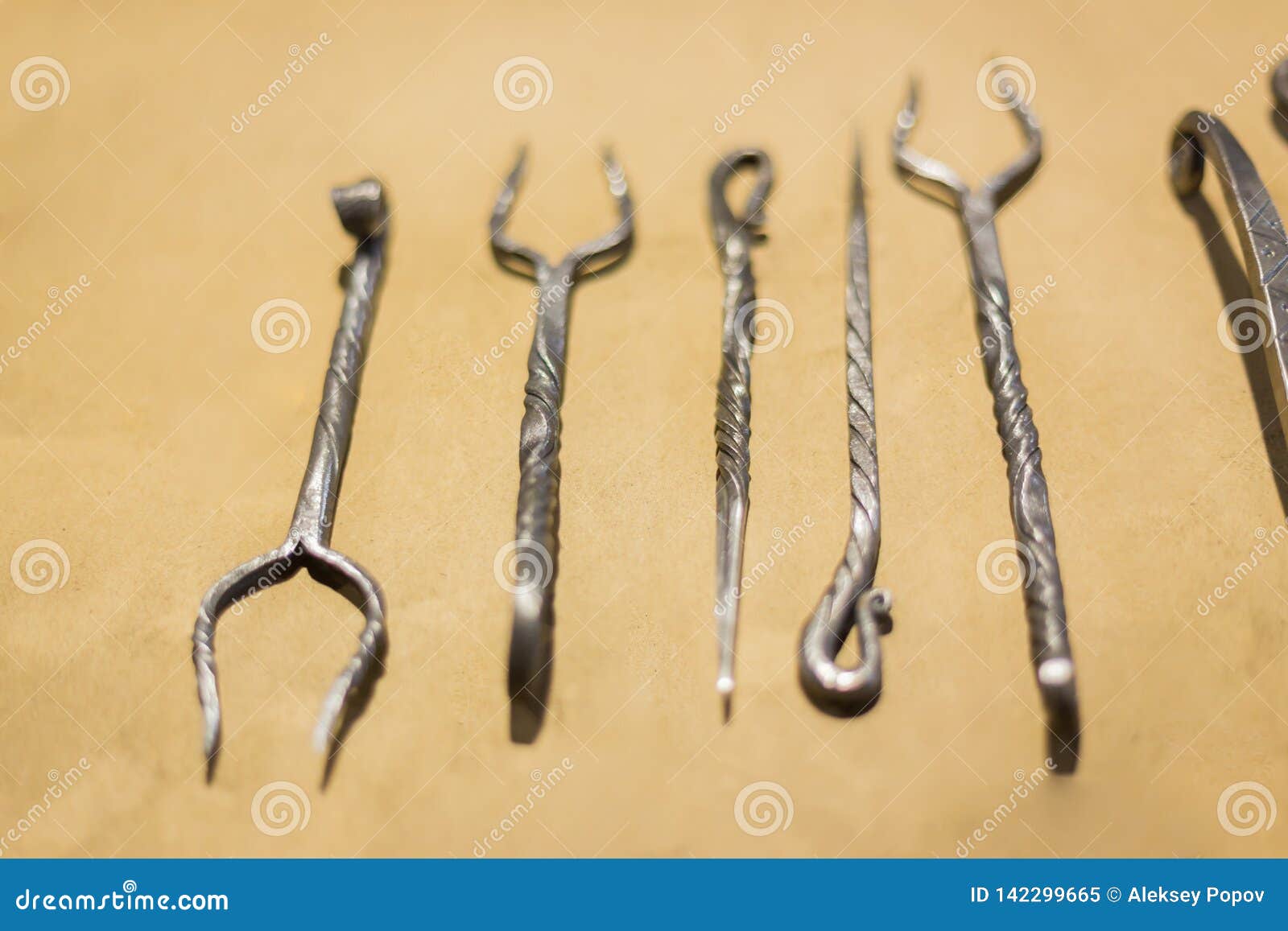 Blacksmith Decorative Elements Stock Image - Image of handicraft ...