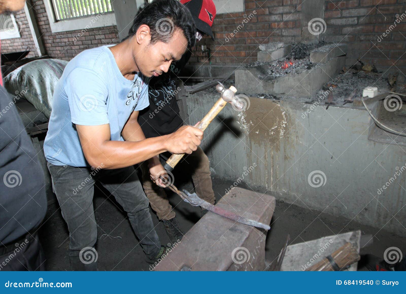 Blacksmith editorial image. Image of artisan, iron, central - 68419540