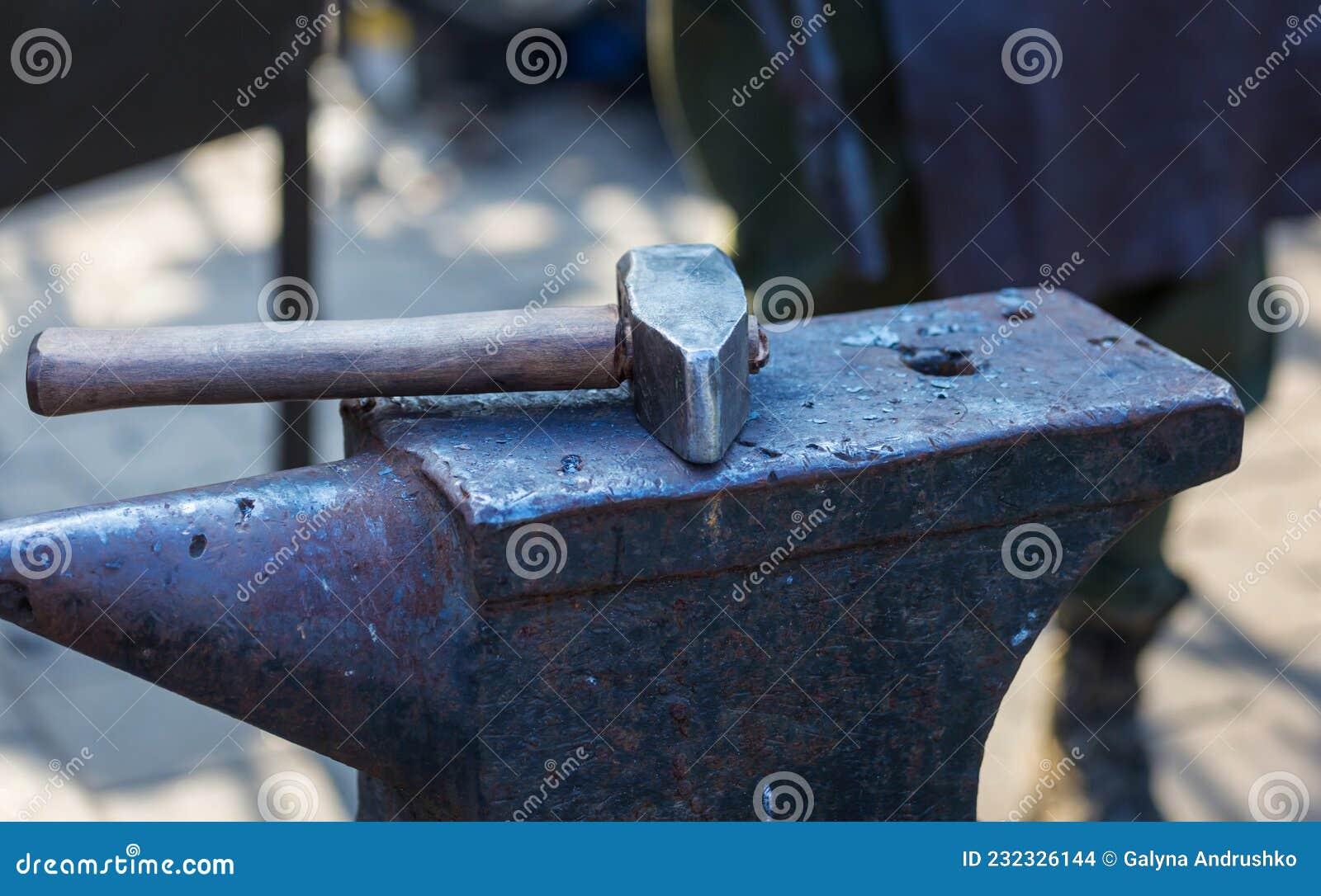 Anvil stock photo. Image of craftsmanship, manufacture - 232326144