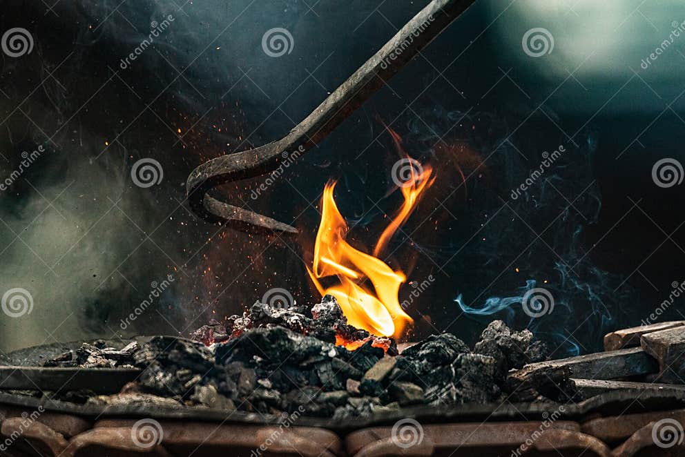 Blacksmith - Metal magic stock image. Image of vehicle - 347134729