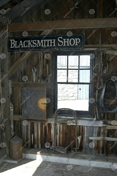 Blacksmith Shop stock photo. Image of life, historical, history - 13794