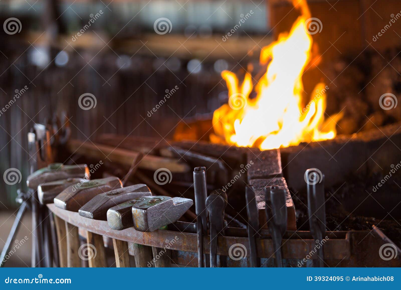 Blacksmith shop stock image. Image of blacksmith, wrough - 39324095