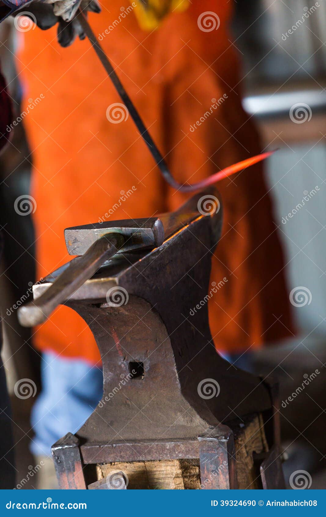 Blacksmith shop stock photo. Image of bending, mode, blacksmithing ...