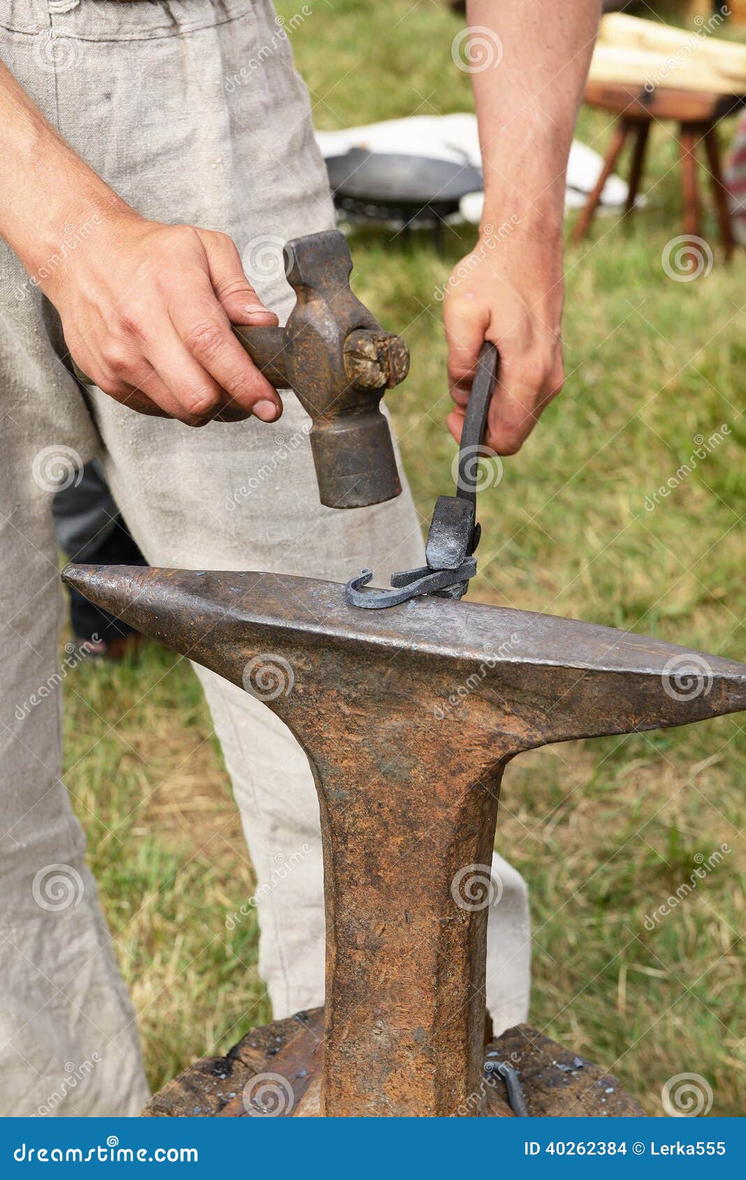 Blacksmith work stock photo. Image of molten, market - 40262384