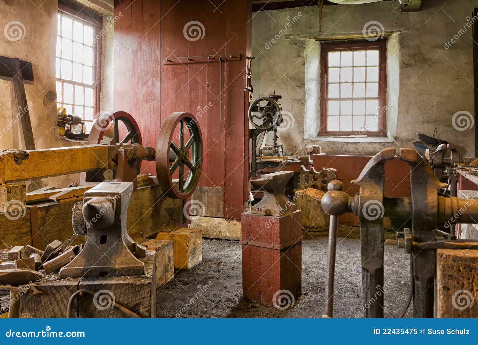 Blacksmith Workshop stock image. Image of hammer, dirt - 22435475