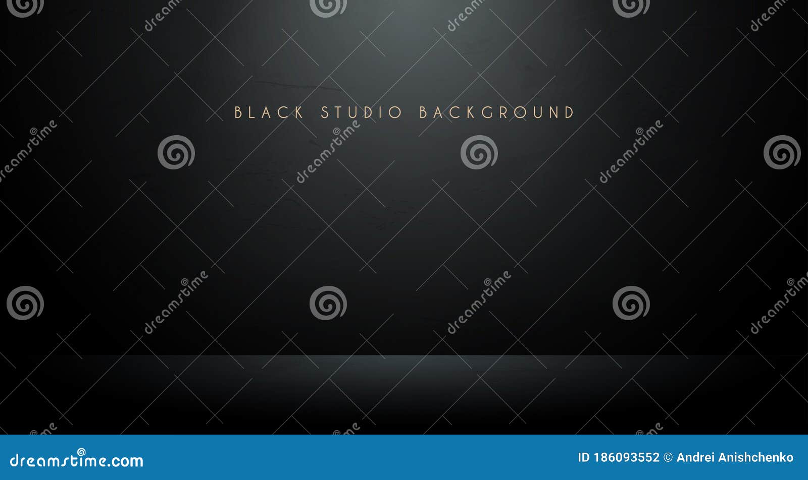 Simple Black Studio Background Stock Vector - Illustration of creative ...