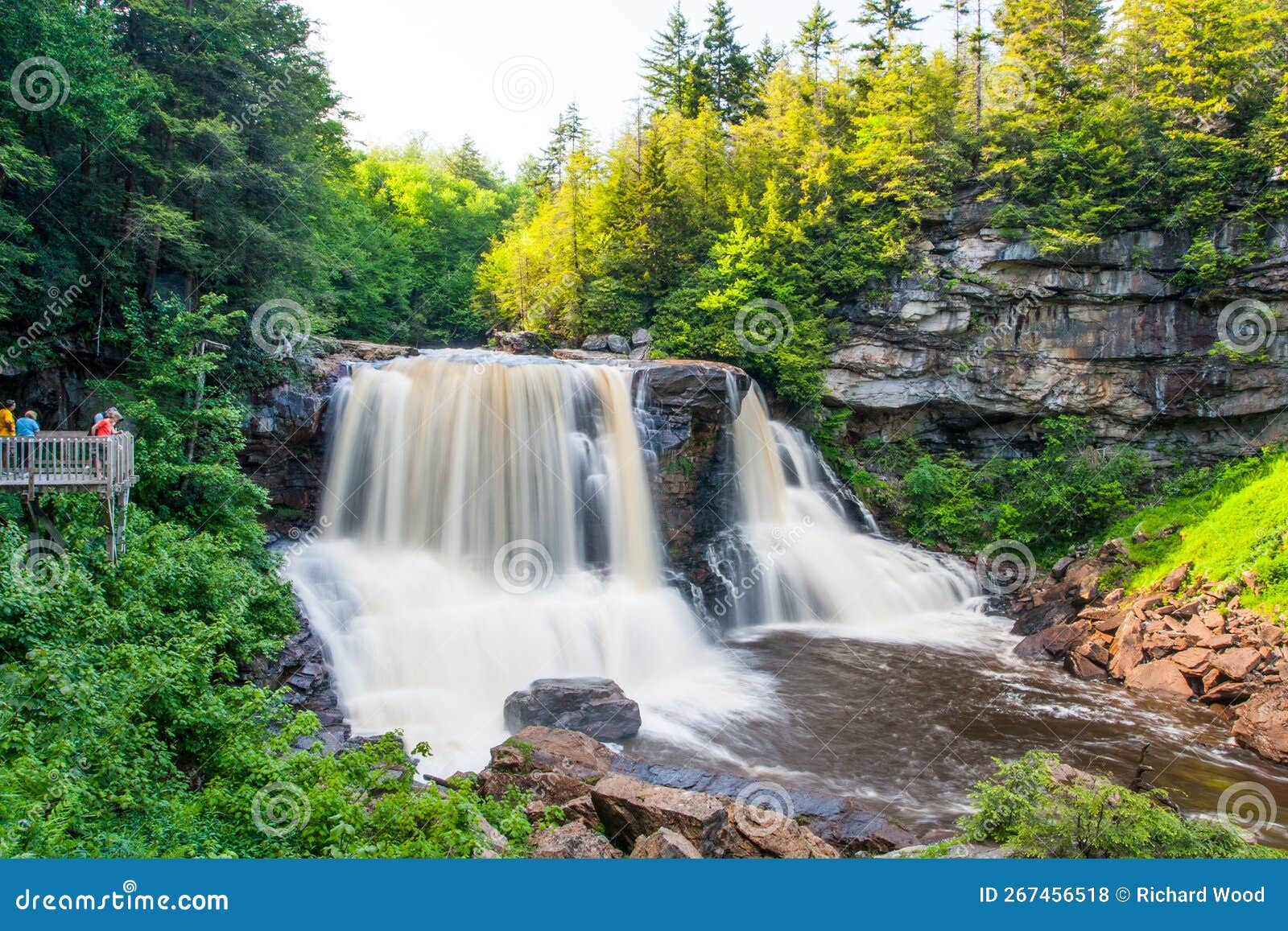 Blackwater Falls, Blackwater Falls State Park, West Virginia Editorial ...