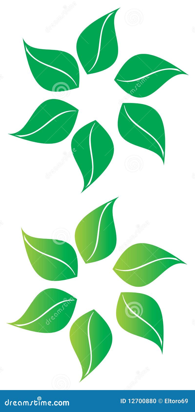 Blad vector illustratie. Illustration of bloemen, nave - 12700880